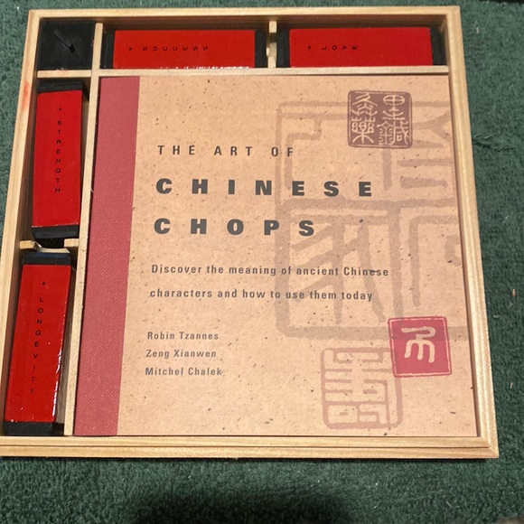 Chronicle Books | Art | The Chinese Chop Pack Never Used | Poshmark